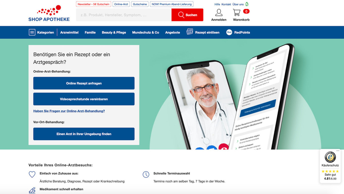 OLG verbietet Shop Apotheke + Zava | APOTHEKE ADHOC