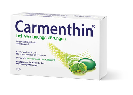 Carmenthin®. Wirkt, wenn der Darm stresst. | APOTHEKE ADHOC