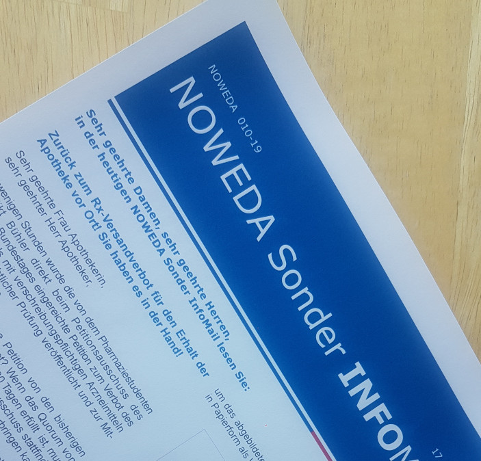 Noweda kontert ABDA-Präsident Schmidt | APOTHEKE ADHOC