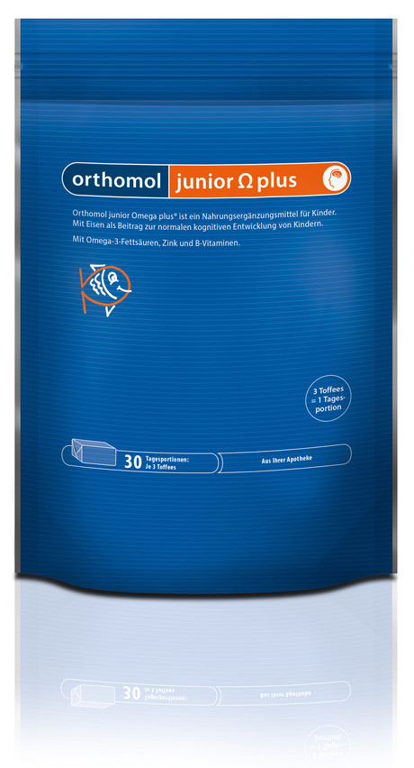 Neue Verpackung Orthomol junior Omega plus® | APOTHEKE ADHOC