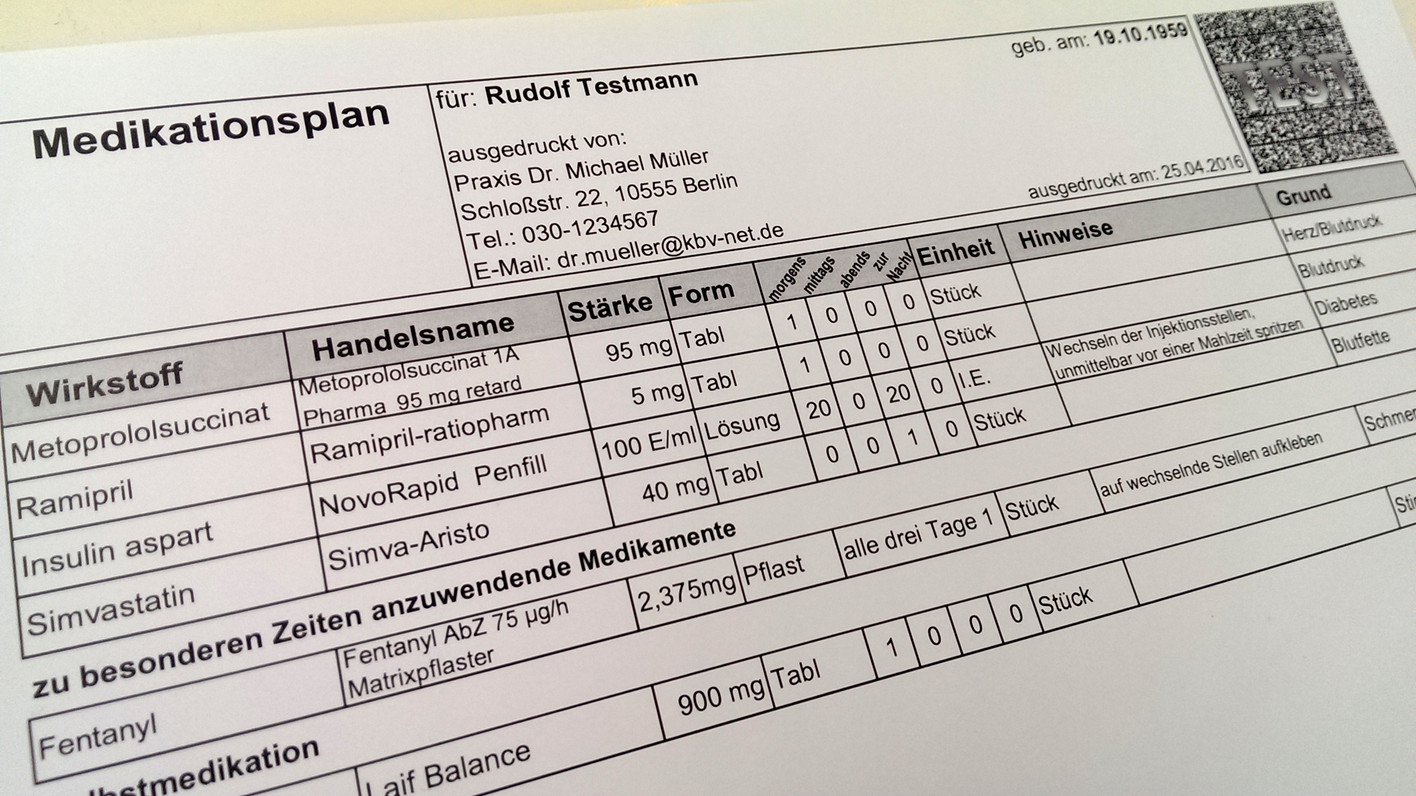 Medikationsplan in der Apotheken-EDV | APOTHEKE ADHOC