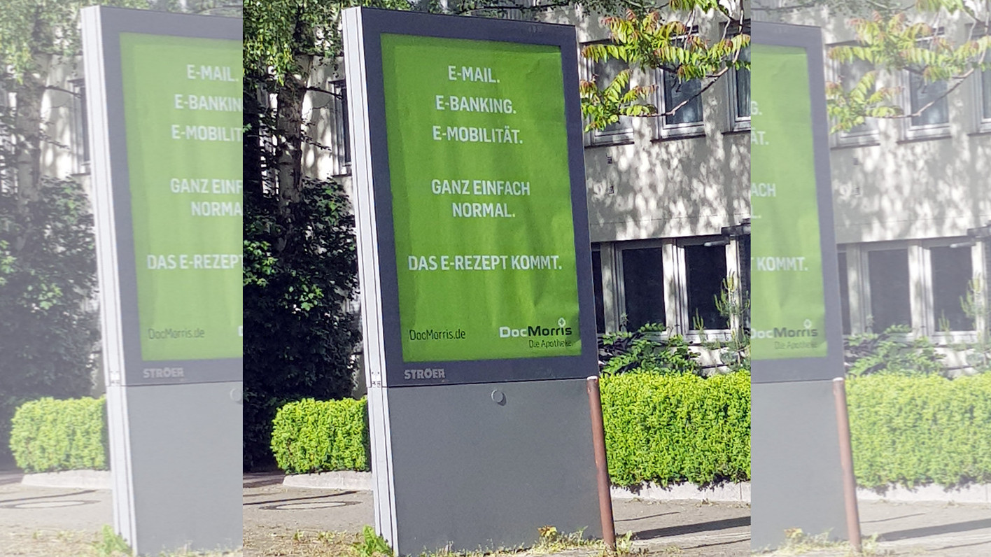 DocMorris: Plakate für das E-Rezept | APOTHEKE ADHOC
