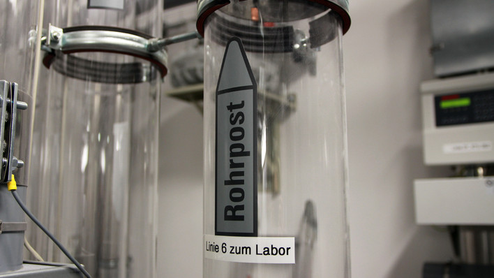 2,3 Kilometer Rohrpost für Südharz-Klinikum | APOTHEKE ADHOC