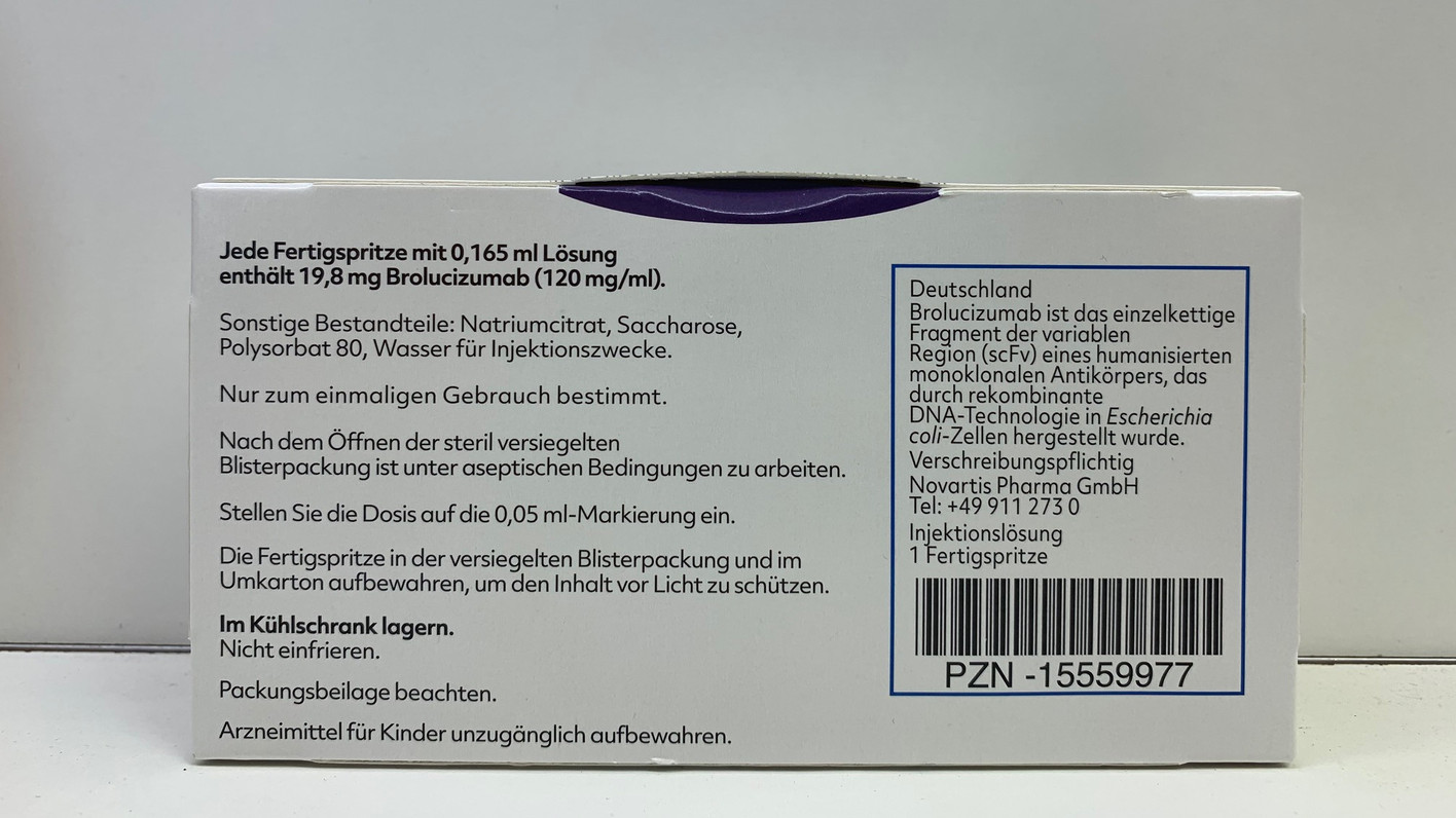Beovu: Novartis sieht Wirksamkeit bestätigt | APOTHEKE ADHOC