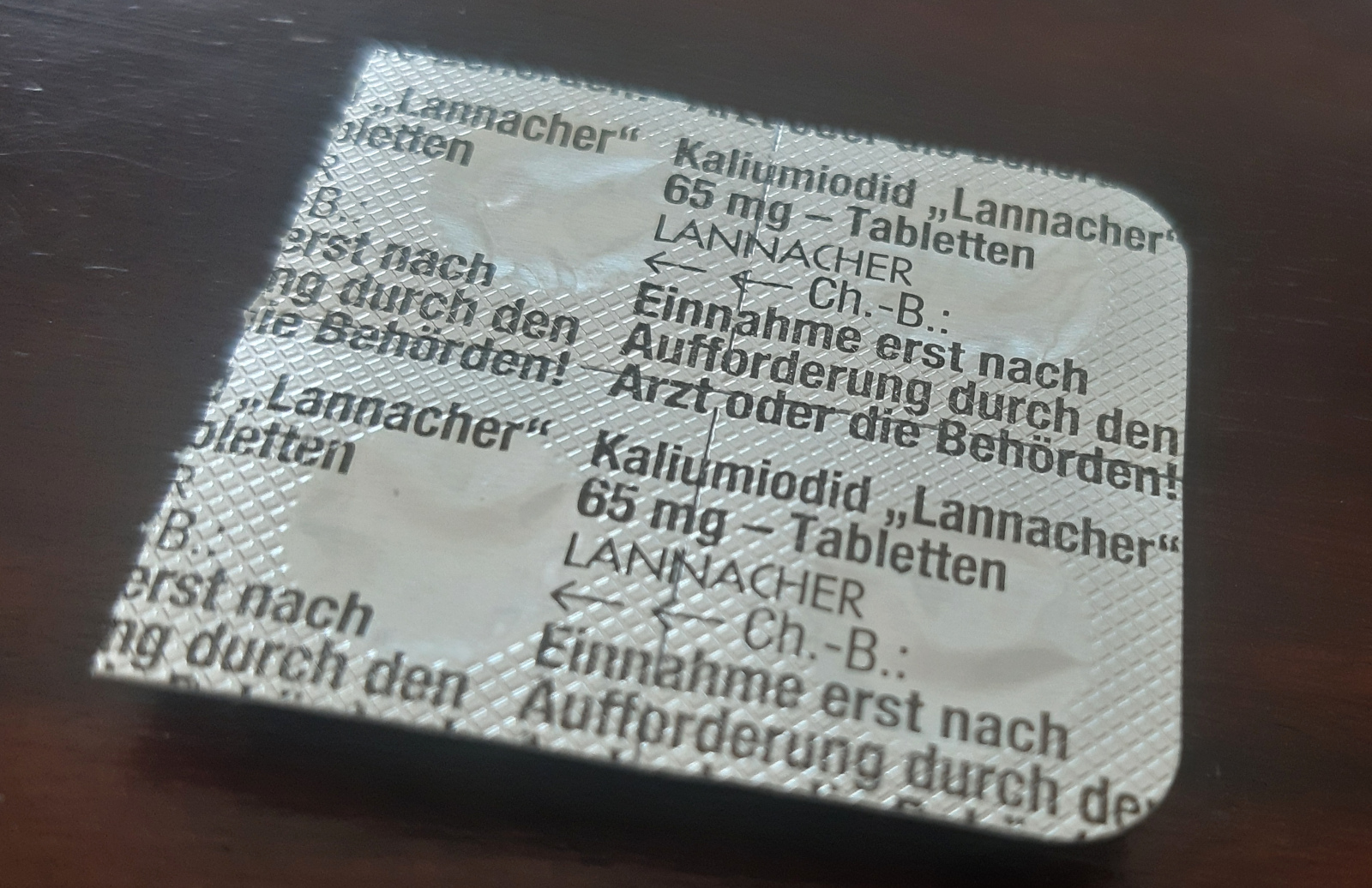 Kaliumiodid Lannacher: Liefersituation entspannt sich | APOTHEKE ADHOC
