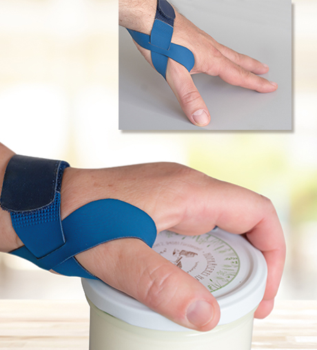 Unterstützung und Entlastung des Daumens mit innovativen TAPE LOO ...