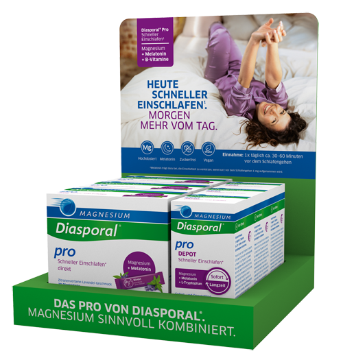 Aktionsangebot: Magnesium Diasporal® Pro Schneller Einschlafen ...