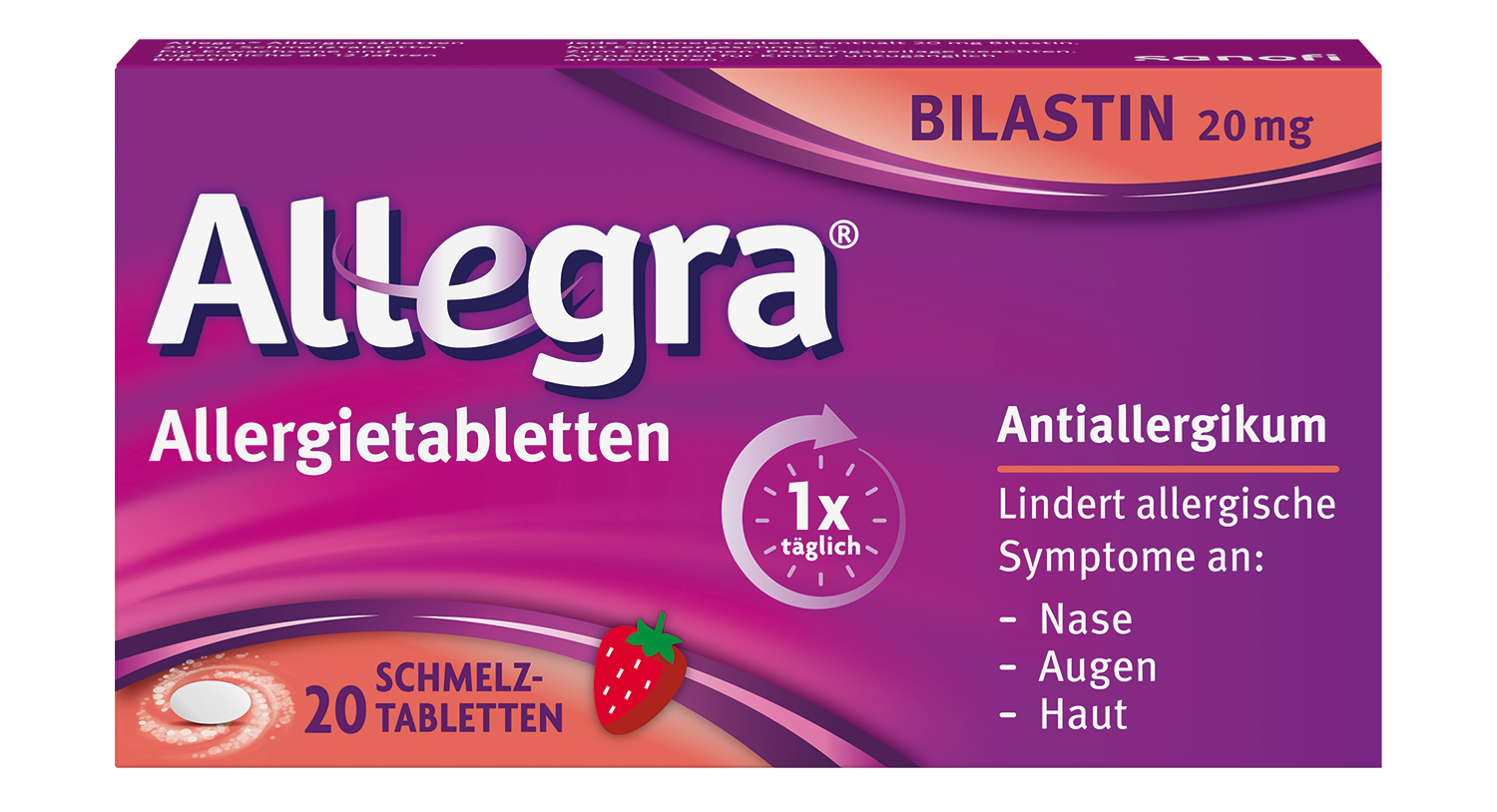 Neu: Allegra® Schmelztabletten mit Bilastin | APOTHEKE ADHOC