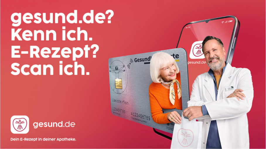 gesund.de im TV – die nationale Kampagne zum E-Rezept | APOTHEKE ADHOC